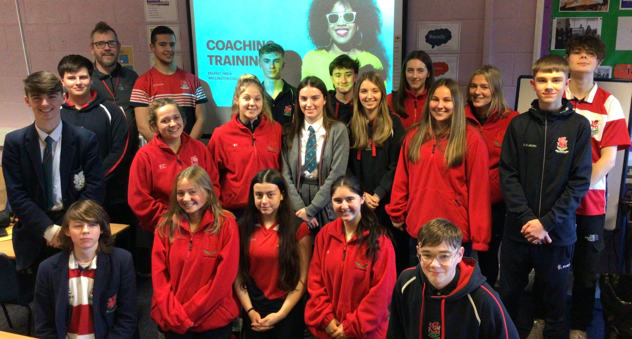 YMCA Connect Coaching Course Completed - Wellington College Belfast