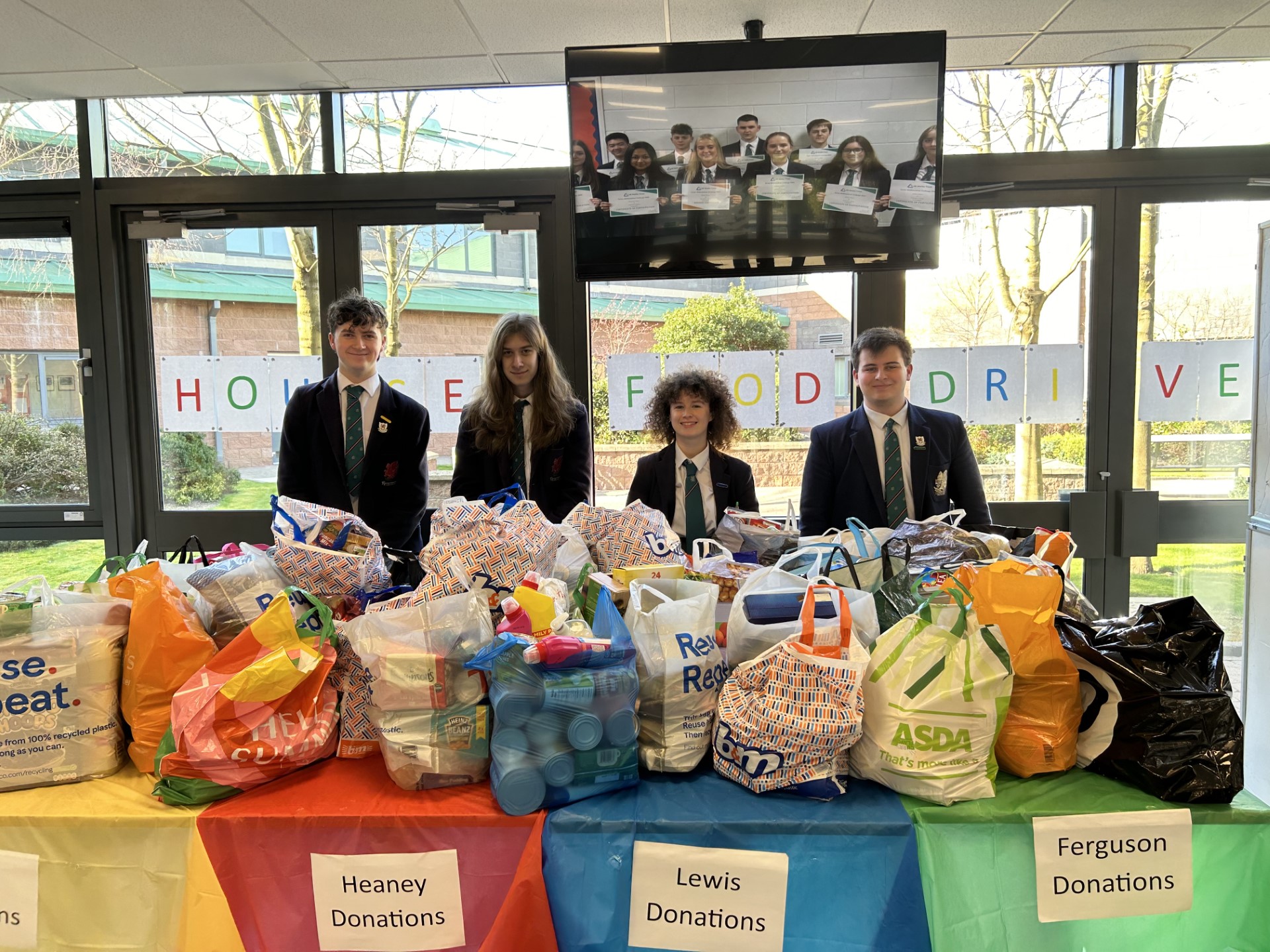 Storehouse Food Bank Collection - Wellington College Belfast